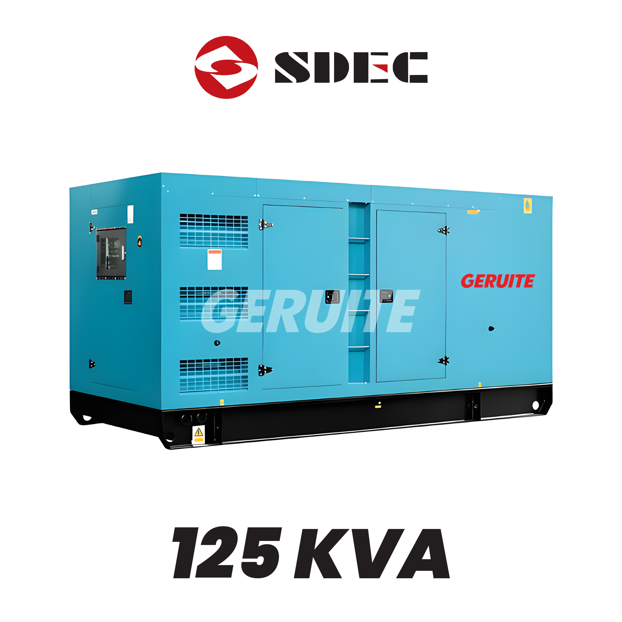Genset SDEC 125 kVA – Geruite Genset